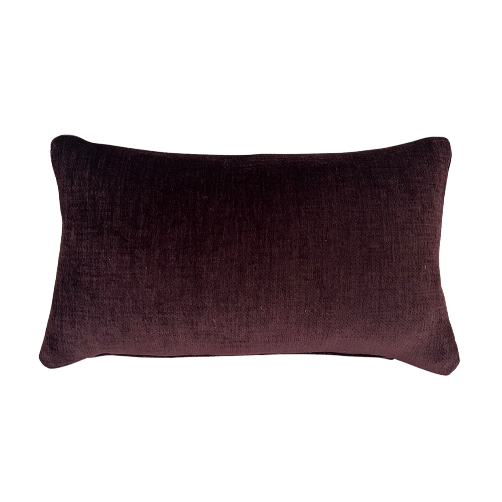 Mareeba Burgundy Tube – Newline Cushions